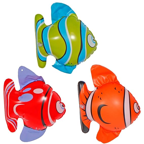3x Inflatable Fish Hawaii Party: Amazon.co.uk: Clothing