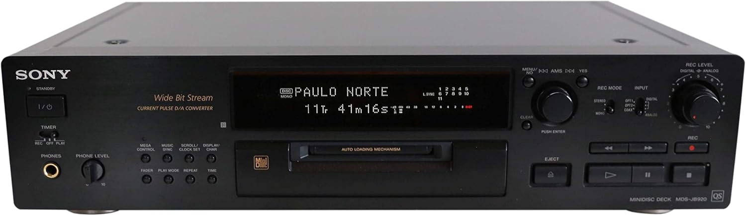 Sony MDS-JB 920 Static Mini Disc Player: Amazon.co.uk: Audio & HiFi