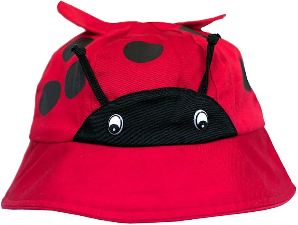 Amazon.com: Kidorable Ladybug Sunhat, Red, 6 18 Months: Infant And ...