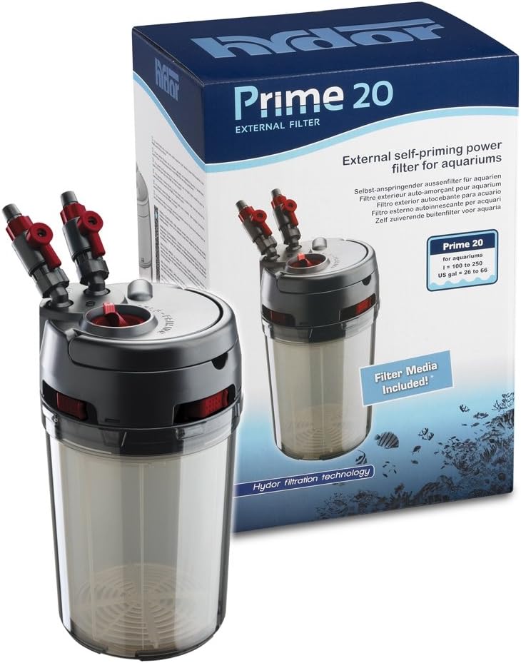 Hydor Prime 20 External Filter: Amazon.co.uk: Pet Supplies