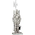 Amazon.com: Lizh Metalwork Medieval Knight Fireplace Tools Set,Heavy ...