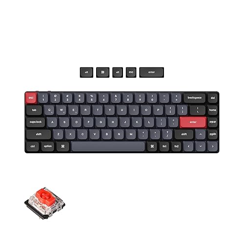 Keychron K7 Pro QMK/VIA Ultra-Slim Hot-swappable Wireless Bluetooth ...