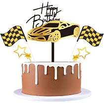 Birthday Race Car Edible Cake Topper Image 1/4 Sheet, 55% OFF