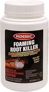 Roebic FRK-1LB Foaming Root Killer, Clears Pipes and Stops New Growth ...