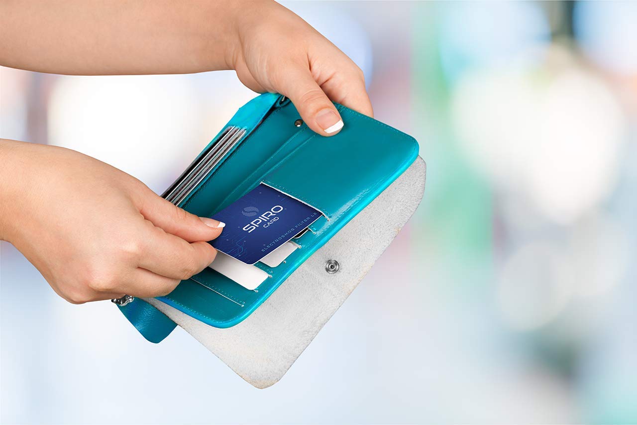 NOXTAK SPIRO Card, SPIRO Technology Level 2 (L2), EMF protection ...