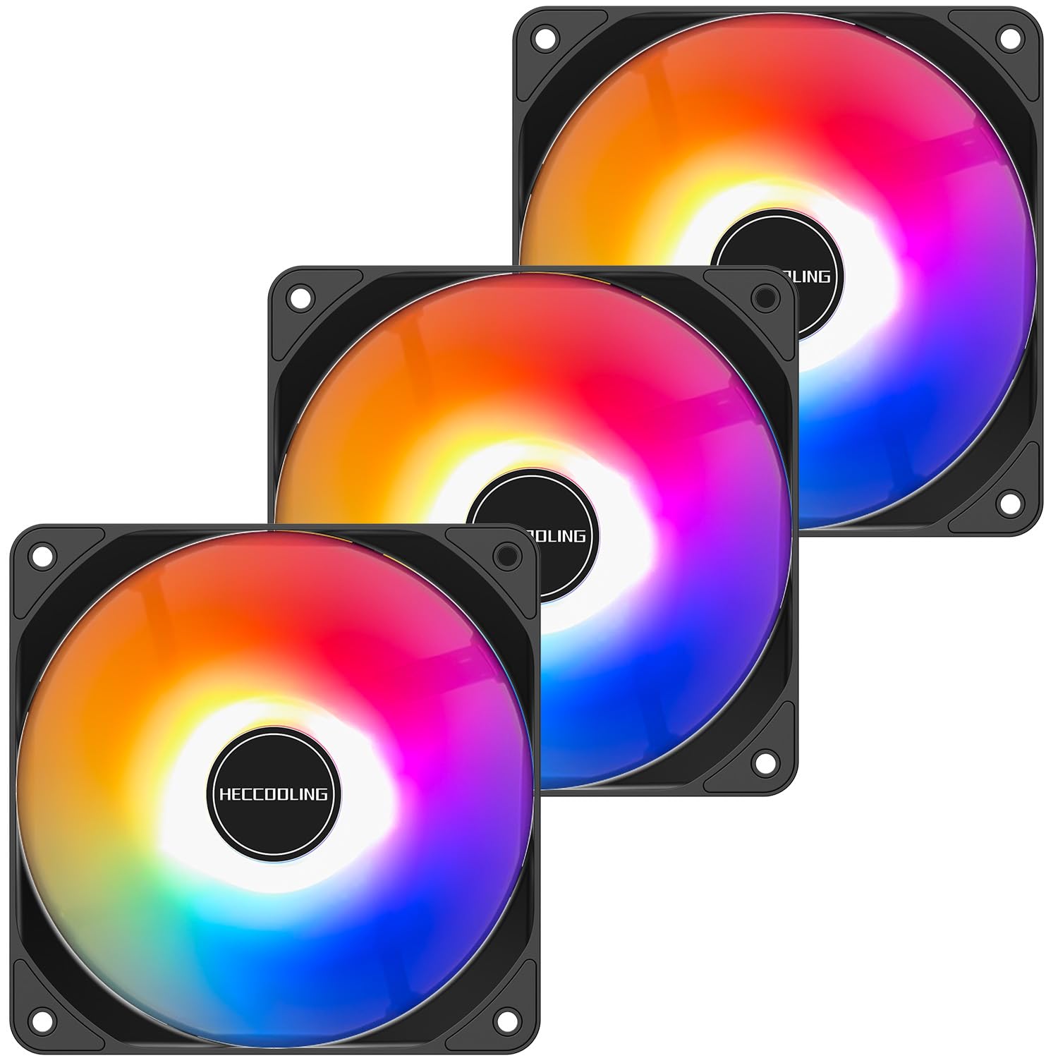 Mua 120mm PC Fans 3 Pack Computer Fans, Good Performance120mm RGB Fans ...
