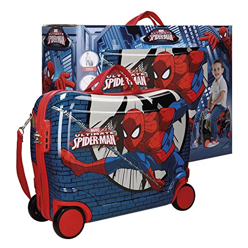 Buy DC Comics Spiderman Travel Garment Bags Trolley Rigid Rideable for ...