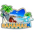 Amazon.com: Bahamas Bahamas Magnet Fridge Magnet Wooden 3D Landmarks ...