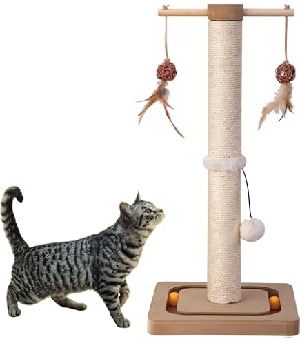 YITON Poste Rascador Para Gatos, Cuerda De Sisal De 0.157 In, árbol ...