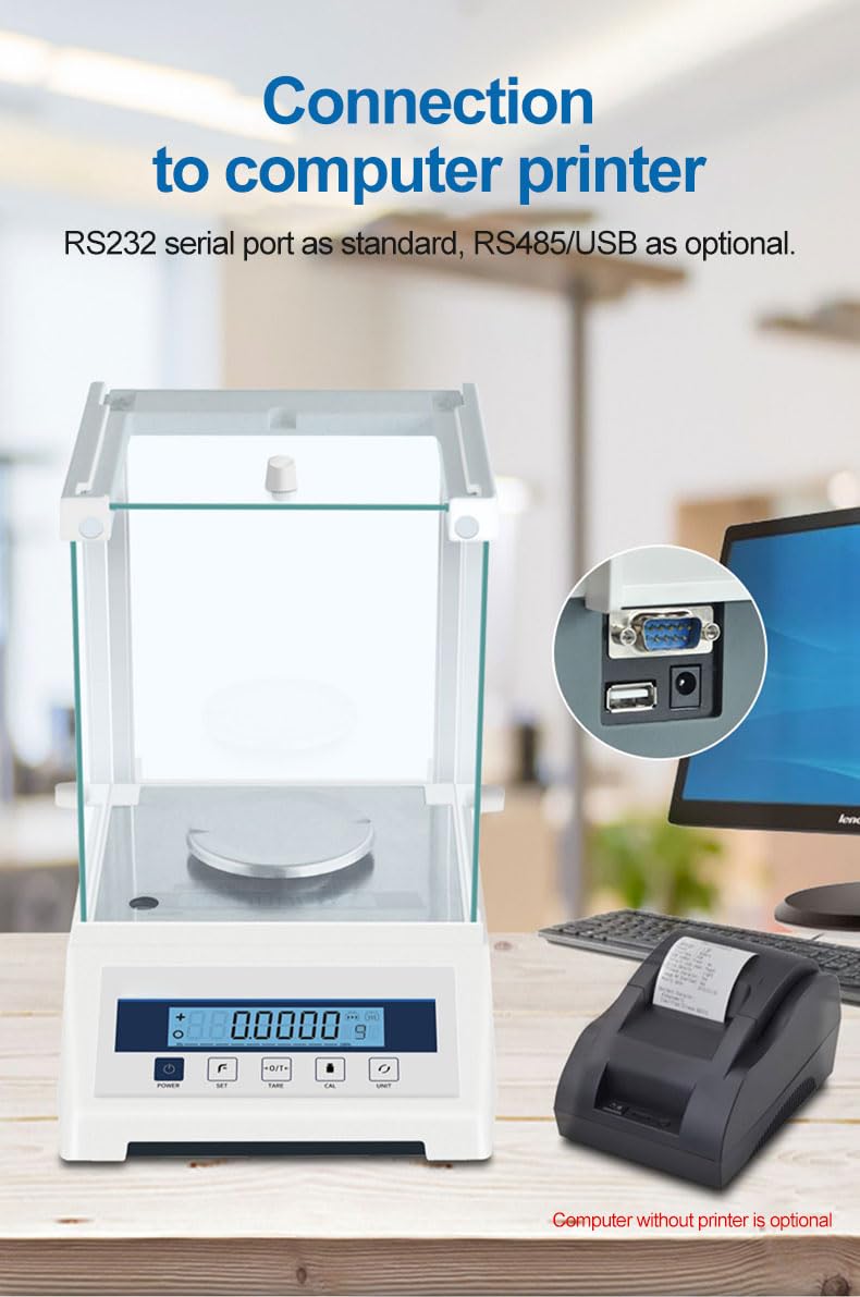 Mua GOYOJO 0.1mg Lab Analytical Balance Digital Scale High Precision ...