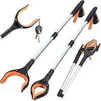 Amazon.com: 2-Pack Grabber Reacher Tool,32 Inch Extra Long Foldable Pick Up Stick with Strong ...