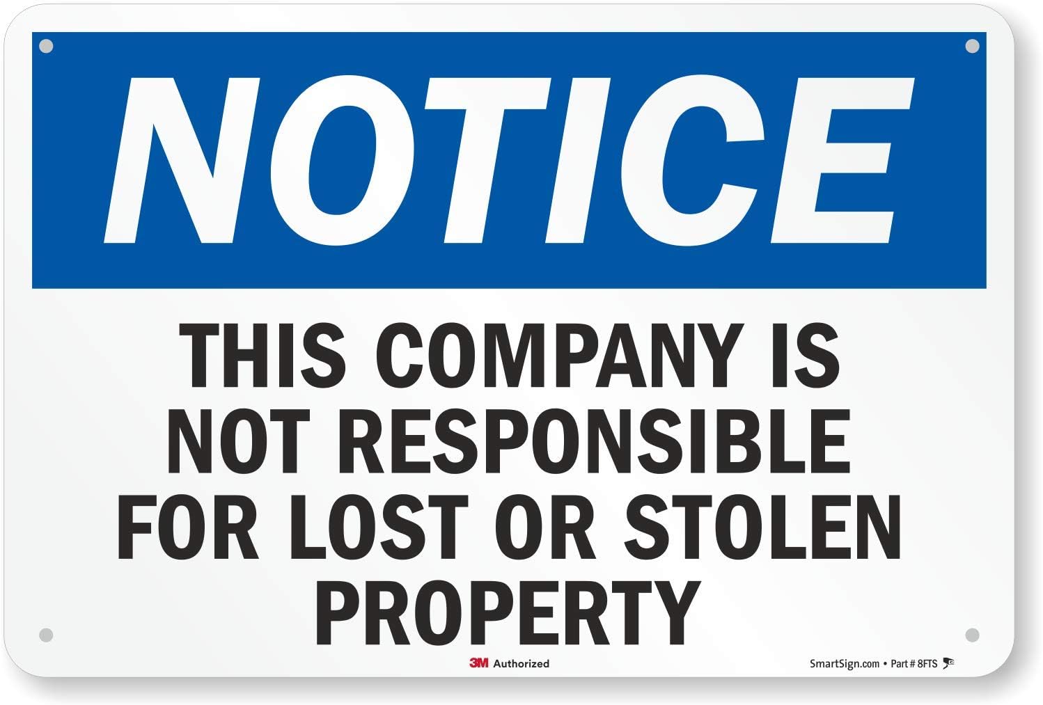 Amazon SmartSign Notice This Company Is Not Responsible For amazon-smartsign-notice-this-company-is-not-responsible-for