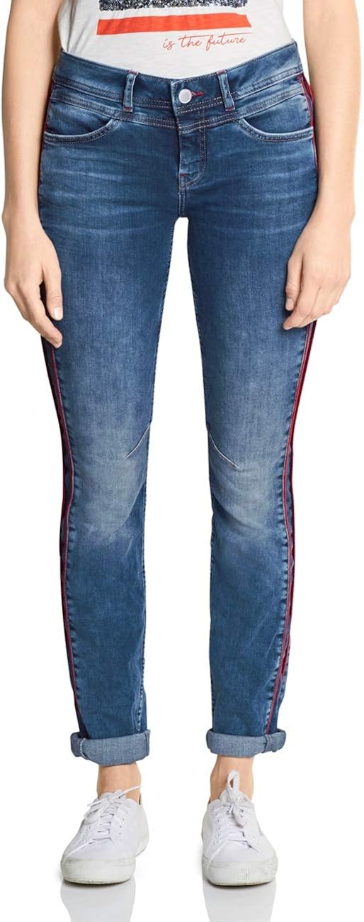Street One Damen Slim Jeans: Amazon.de: Bekleidung