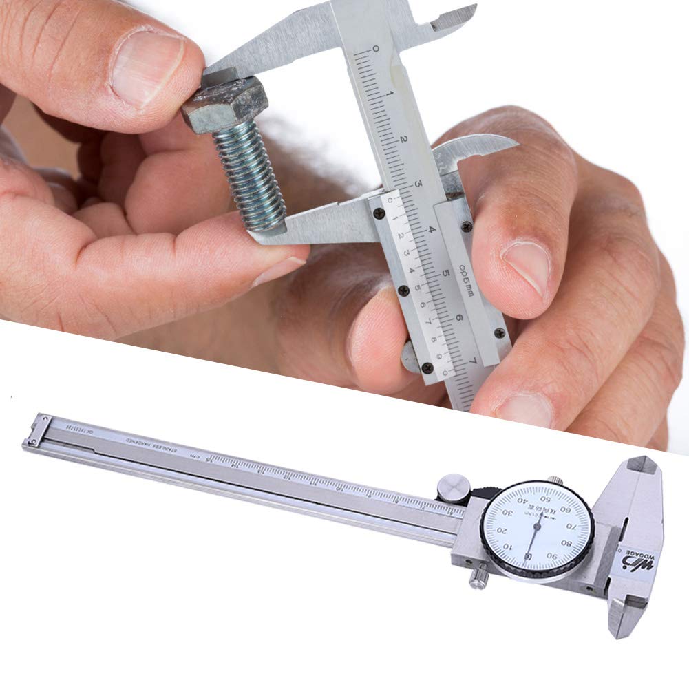 Dial Vernier Caliper, 0-150mm Vernier Caliper Gauge, Vernier Measure ...