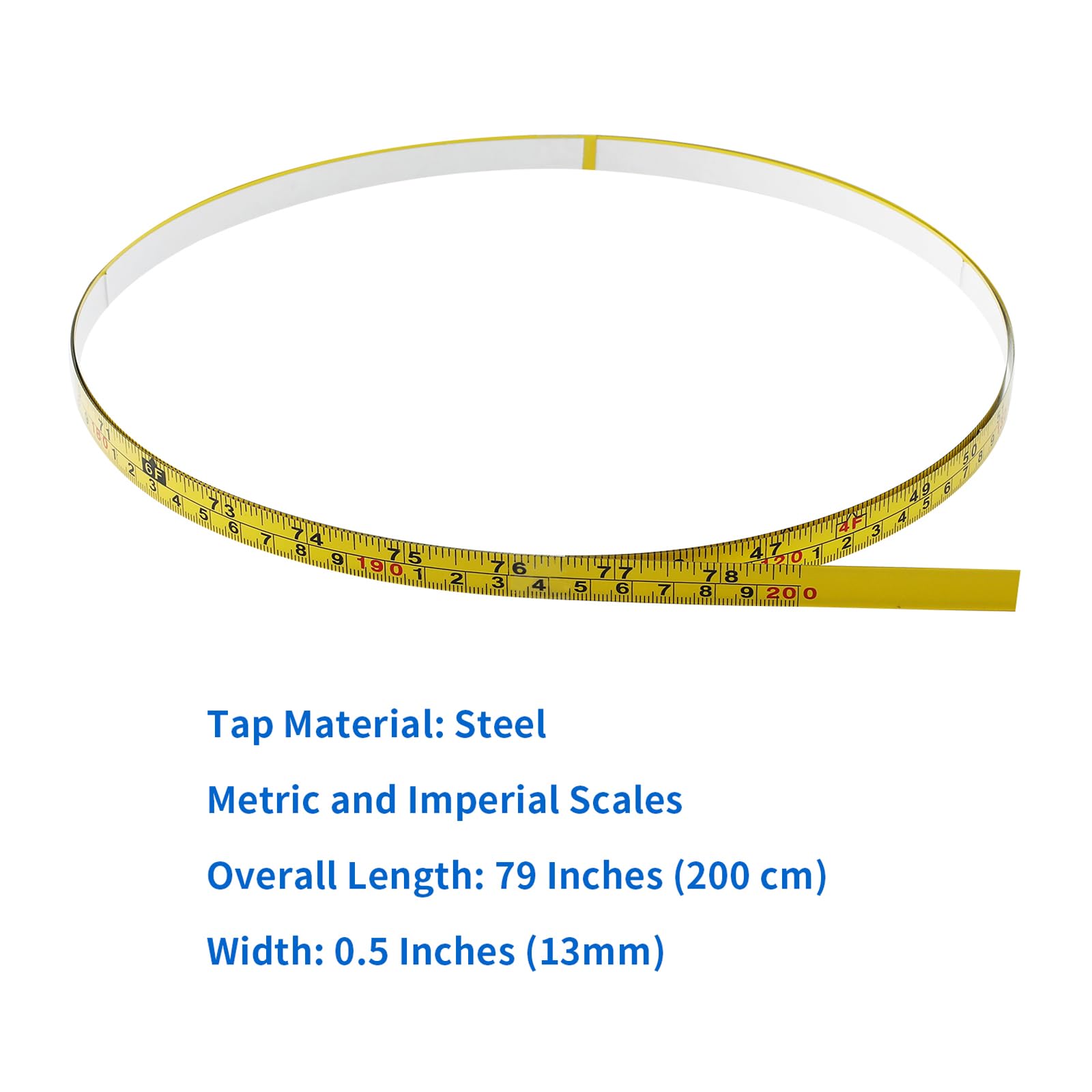 Mua 4Packs Steel Self-Adhesive Measuring Tape, 78-Inch or 200cm ...