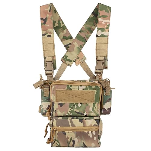 Tactical Vest Army Chest Rig Carrier Armor X Harness Rifle Pistol ...