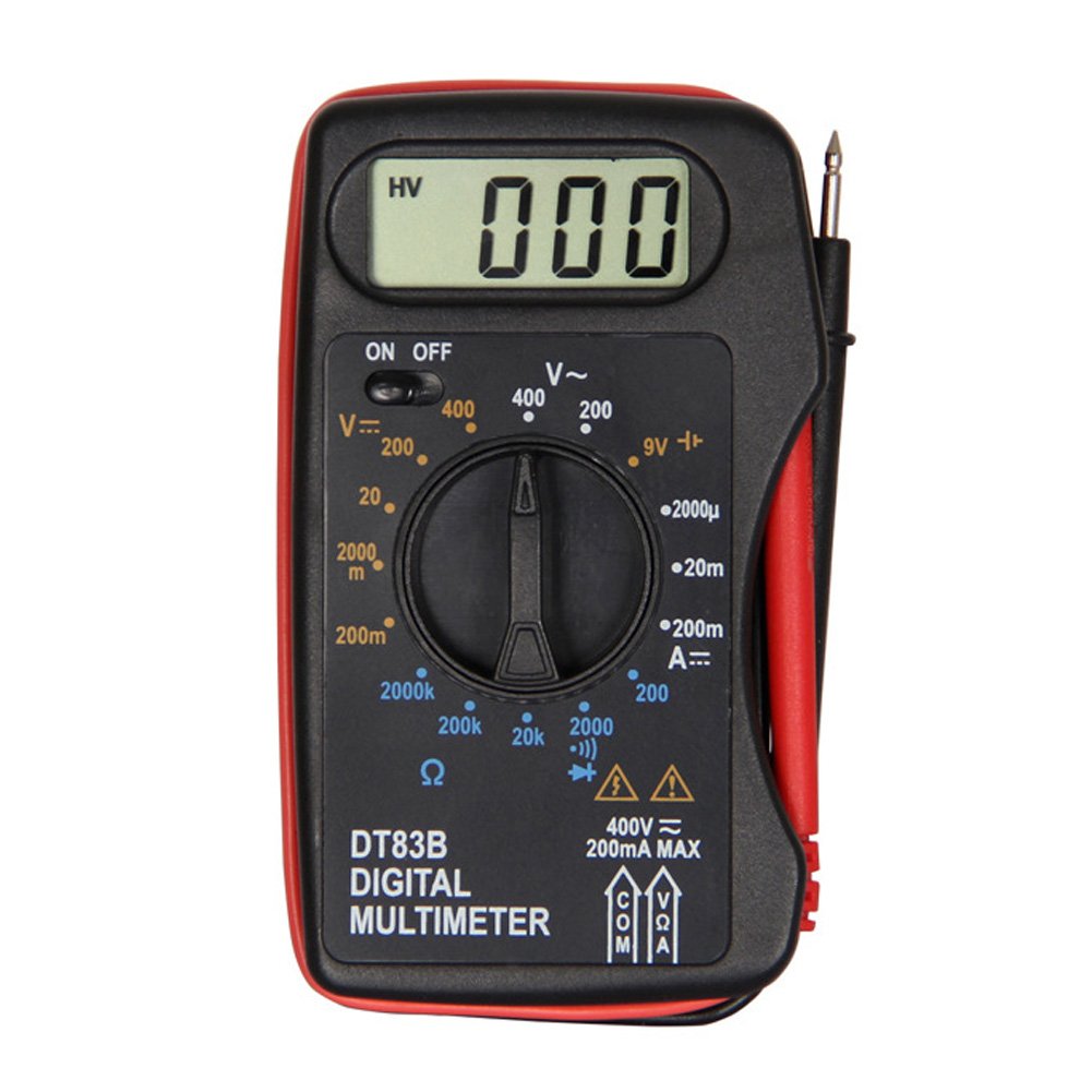 12V 23A Digital Multimeter Handheld Tester AC/DC Voltage Meter Pocket ...