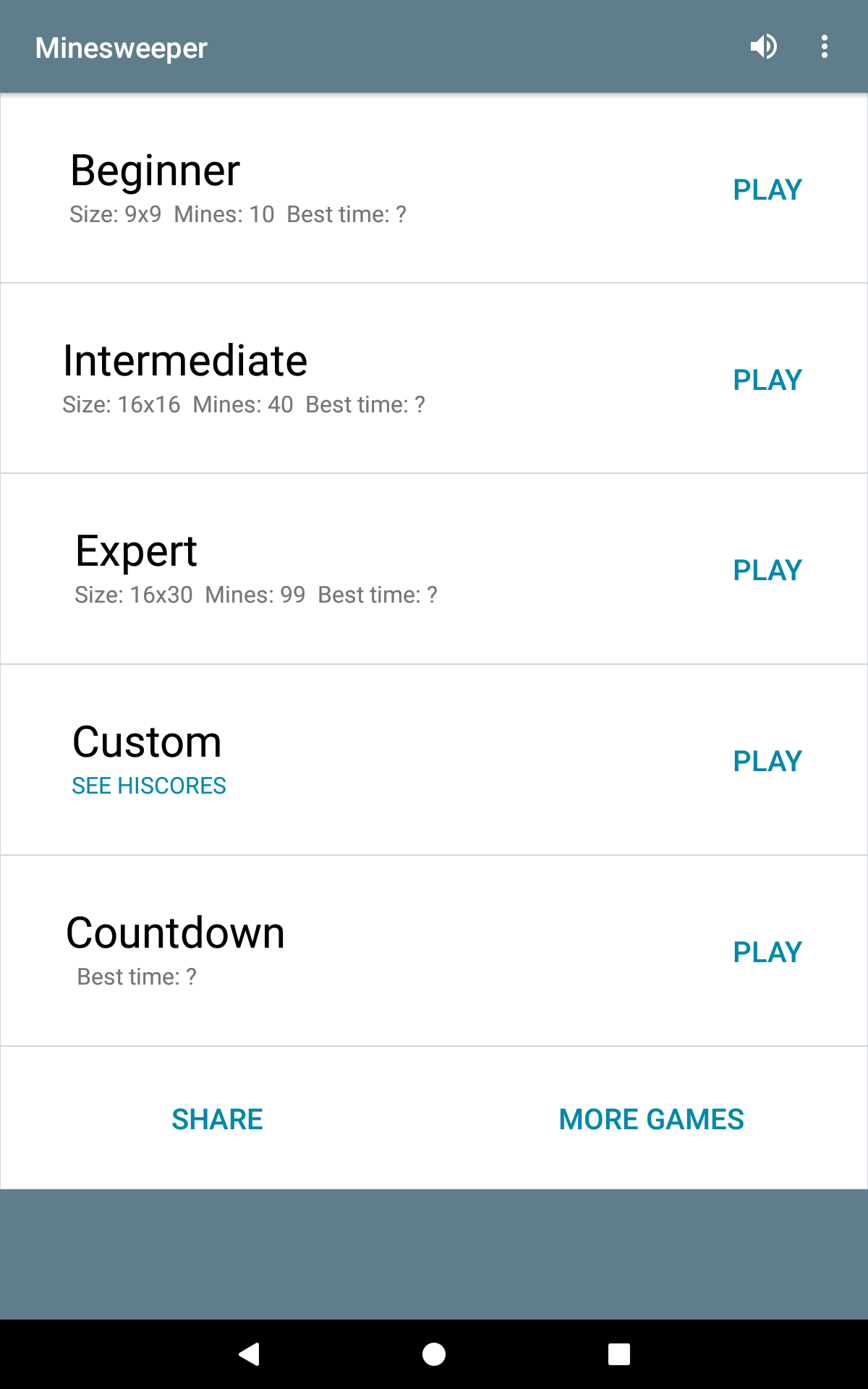 Minesweeper:Amazon.com:Appstore for Android