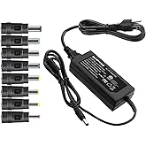 Amazon.com: Kado Power Adapter 12V-4A 3A 2.5A 2A 1.25A 1A AC/DC Power Cord 5.5x2.1mm with 8 Tips ...
