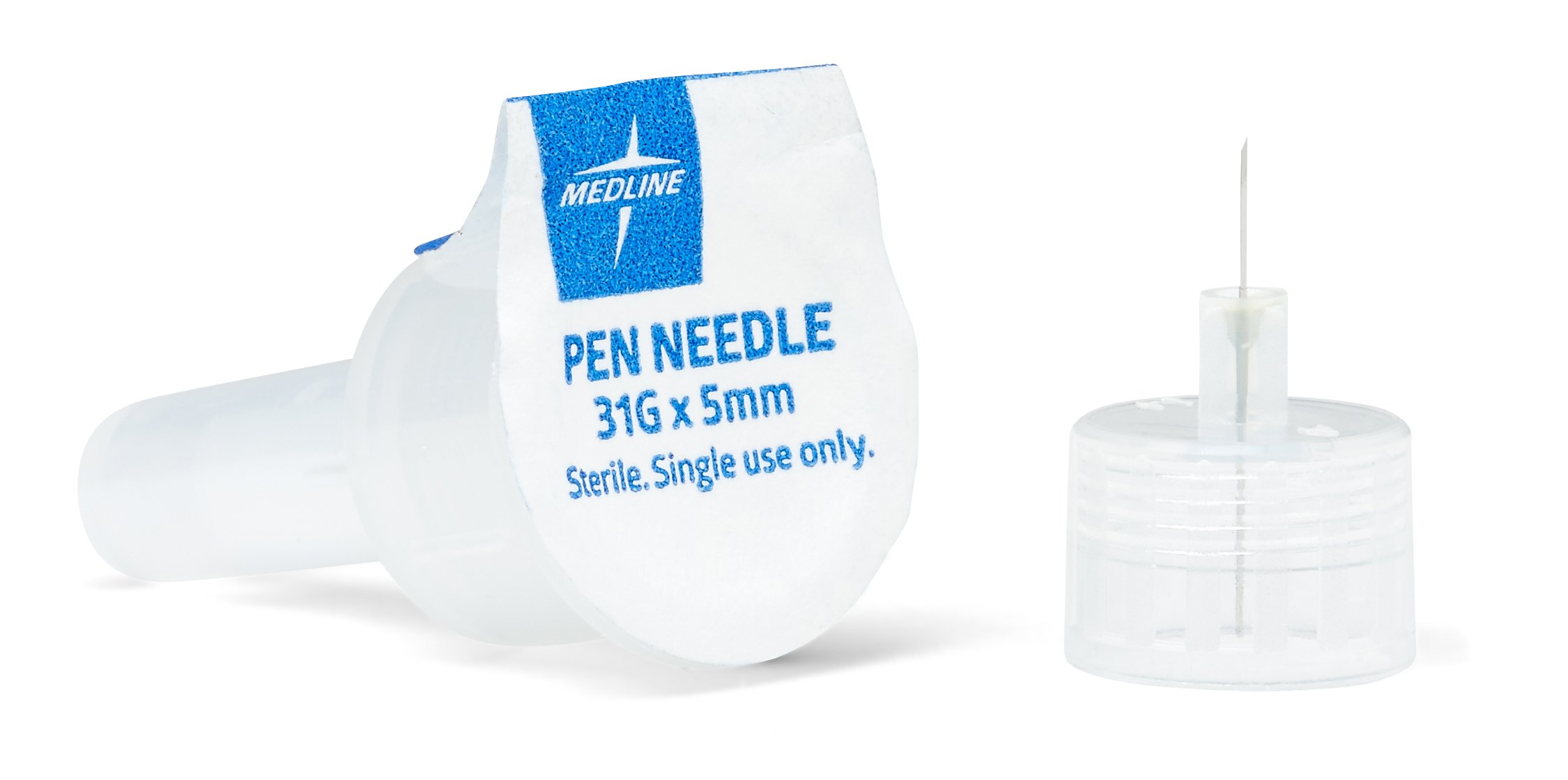 Medline MPHPN315Z Pen Needles, 31 Gauge, 5 mm (Pack of 100)