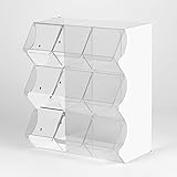 NEW PICK N MIX SWEET ACRYLIC DISPENSER DISPLAY STACKING BIN HOLDER ...