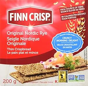 Finn Crisp Rye Thin Crisp Bread, 200gm: Amazon.ca: Grocery