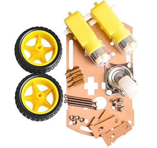 Lheng 2WD Smart Motor Robot Car Chassis Kit with Speed Encoder Wheels ...