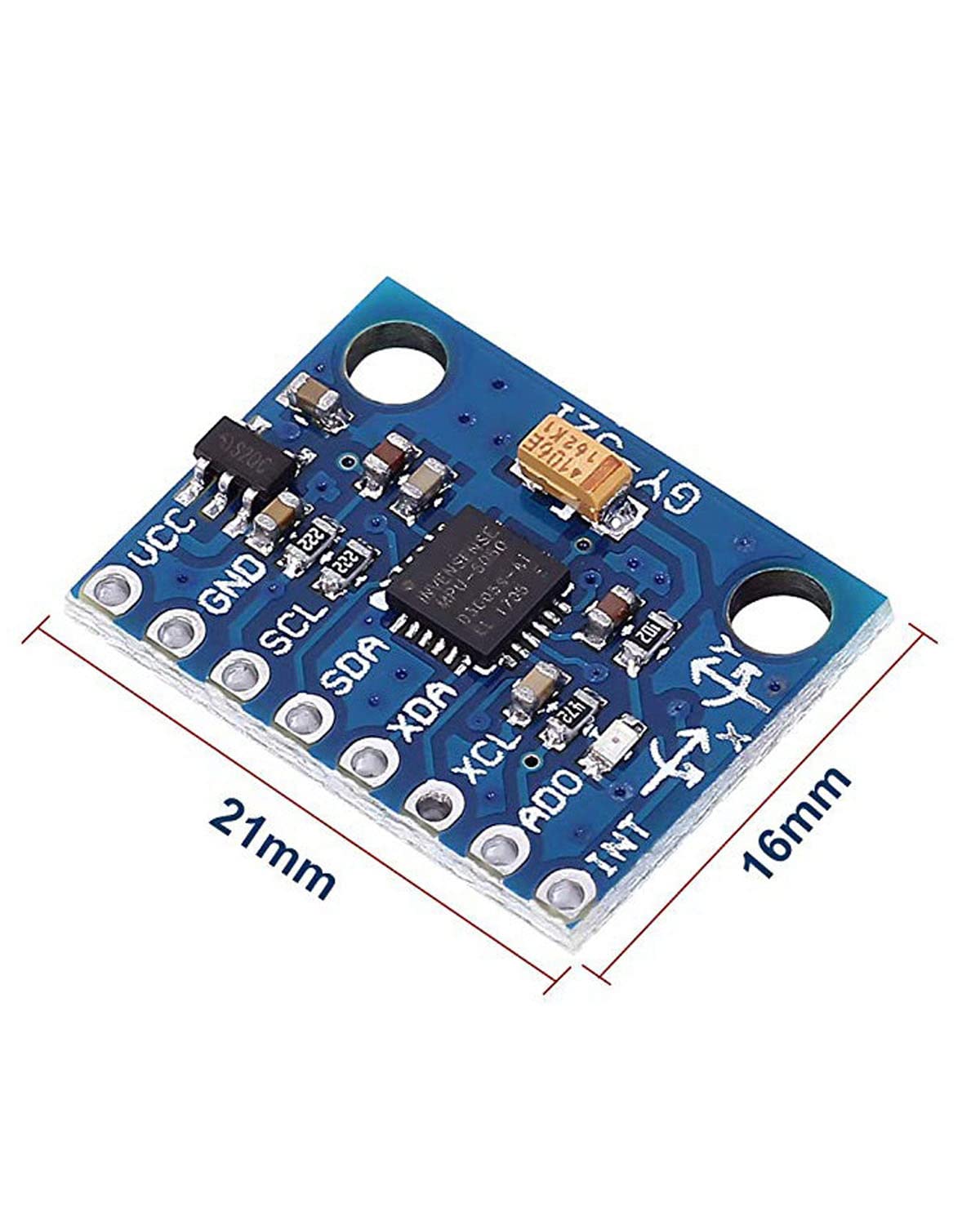 Mua 6PCS MPU6050 Gyro Sensor 3 Axis Accelerometer Gyroscope Module 6 ...