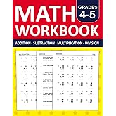 4th Grade Math Practice Book Ages 9 to 10: 4th Grade Summer Workbook ...