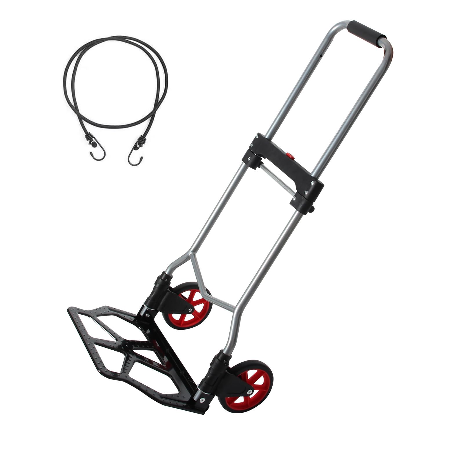 Mua 240lbs Capacity Dolly Cart with Rope,Steel Portable Cart ...