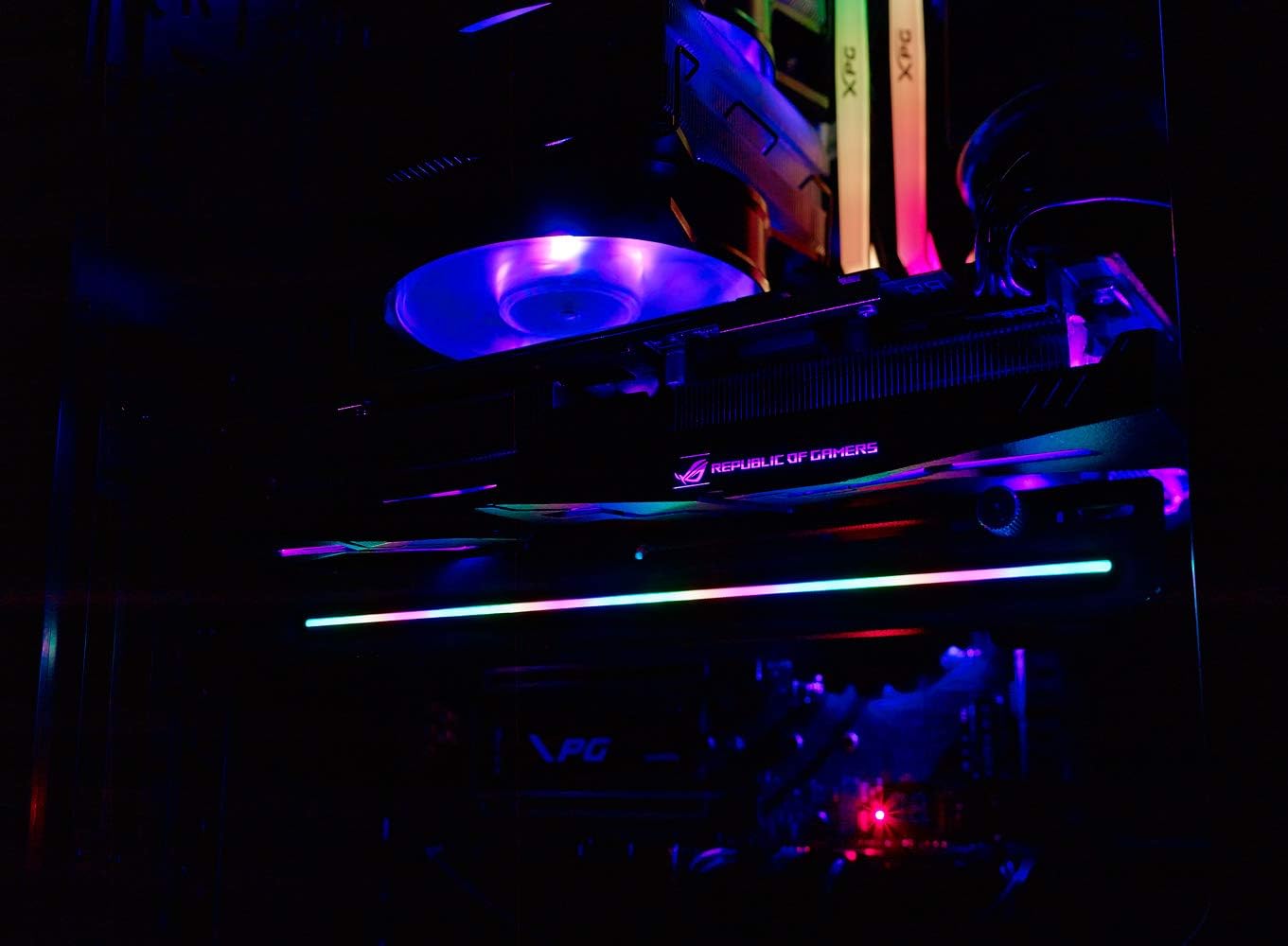 Cooler Master ELV8 GPU Brace with ARGB Strip Lighting – Universal ...