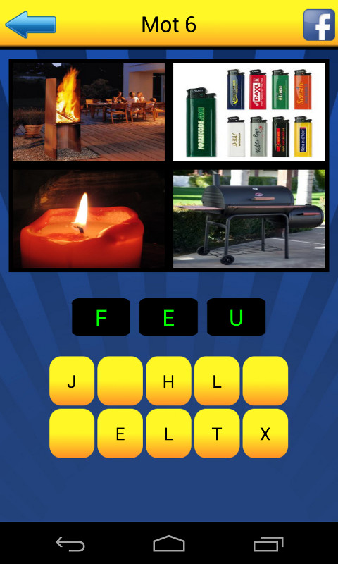 4 Images 1 Mot - Français : Amazon.com.br: Apps e Jogos