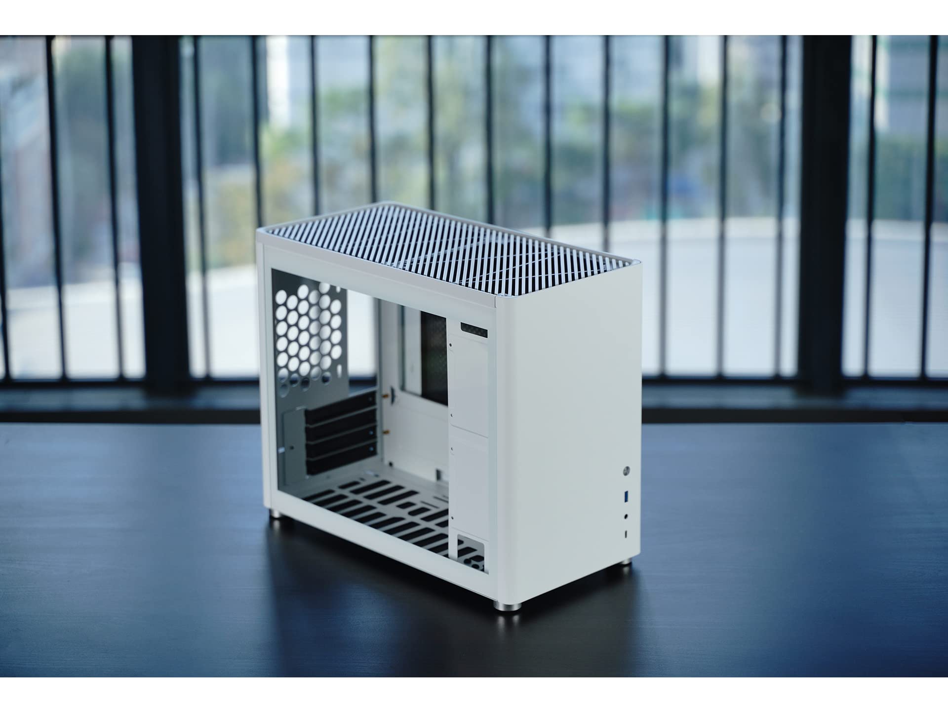 Mua JONSBO D30 White Mini Micro ATX Tower Computer Case, Aluminum/Steel ...