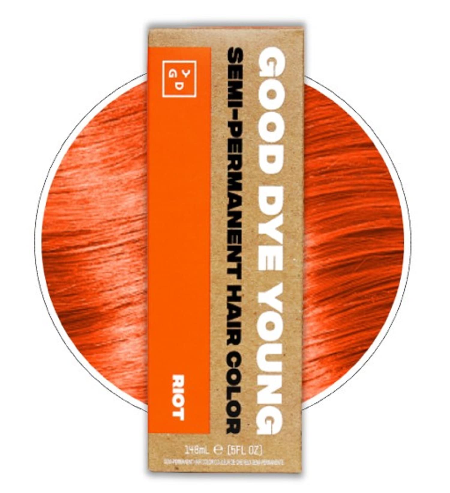 Mua Semi Permanent Orange Hair Dye (Riot) – UV Protective Temporary ...