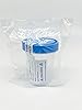 Sterile Specimen Cups with Lids: 4oz Transparent Urine Collection Cup ...