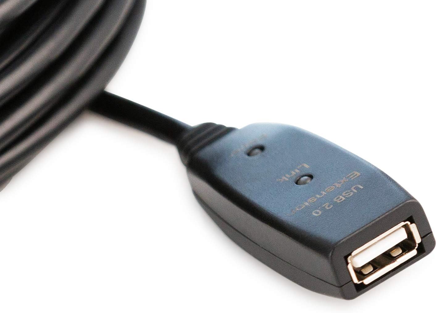 MutecPower 20m USB 2.0 male to female cable with 2 extension chipsets ...