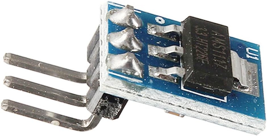 DollaTek AMS1117-3.3 DC Voltage Regulator Step Down Power Supply Module 4.75V-12V to 3.3V 800mA ...