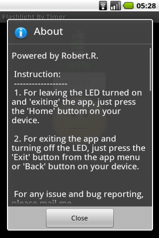 Flashlight by Timer:Amazon.com:Appstore for Android