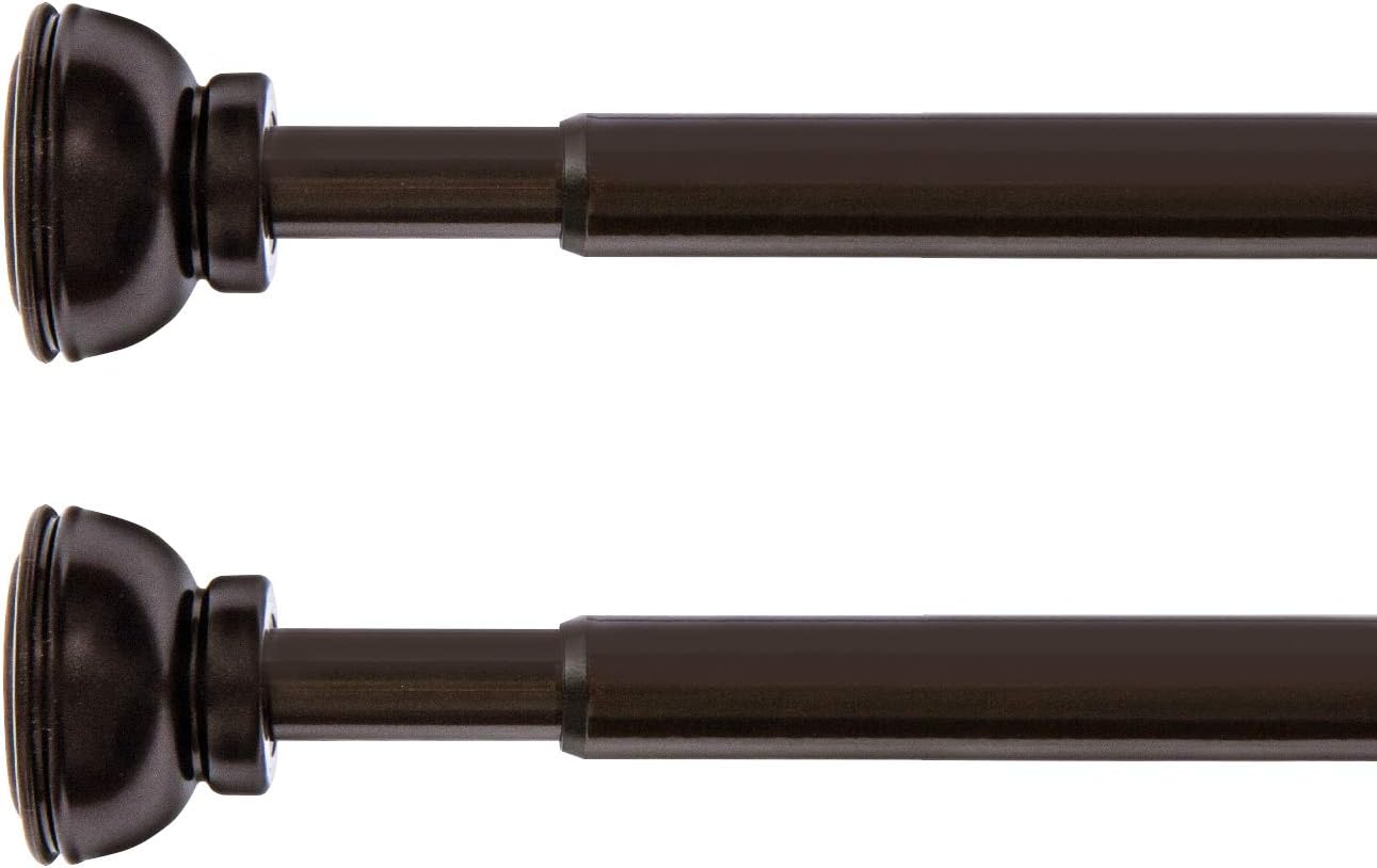 Amazon.com: KXLIFE 1/2-inch Heavy Duty Decorative Spring Tension Rod ...