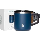 Amazon.com: Elemental Summit Insulated Coffee Mug with Lid & Handle ...
