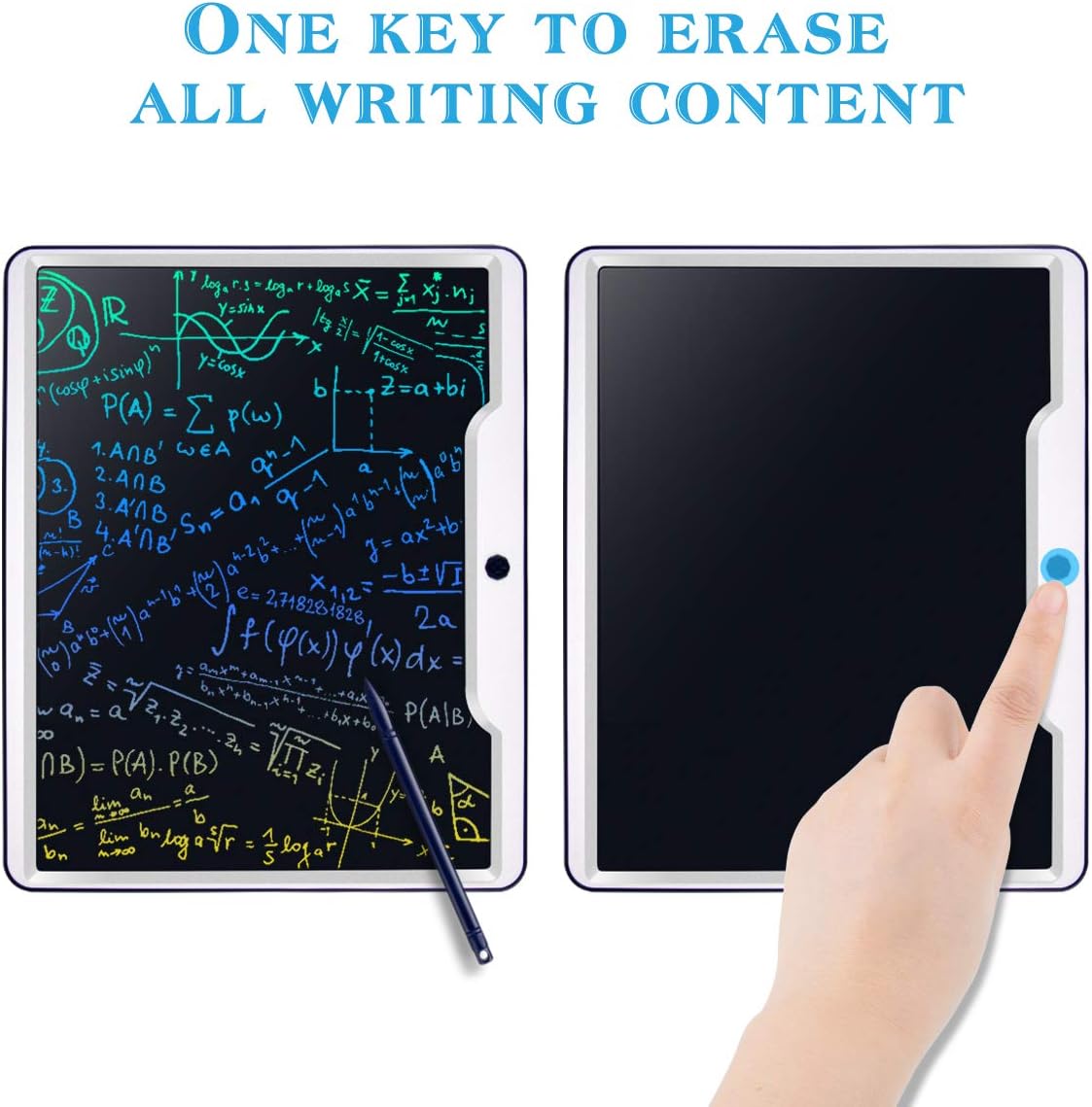 LCD Writing Tablet, 15 Inch Colorful Screen Digital eWriter Electronic ...