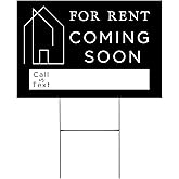 Amazon.com : Coming Soon Real Estate Sign for Home | 12 x 18” Yard Sign ...