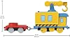 THOMAS & FRIENDS Motorized Toy Carly the Crane Battery-Powered Rail ...