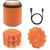 Amazon.com: Ecoangel USB Rechargeable LED Road Flares Emergency Lights ...