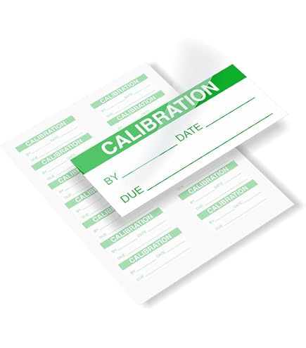 Void Stickers SmartSign Self-Laminating Calibration Label Book ...