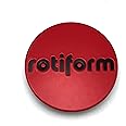 Amazon.com: Rotiform Wheels 1003-40RB Red with Black Logo Center Cap 2. ...
