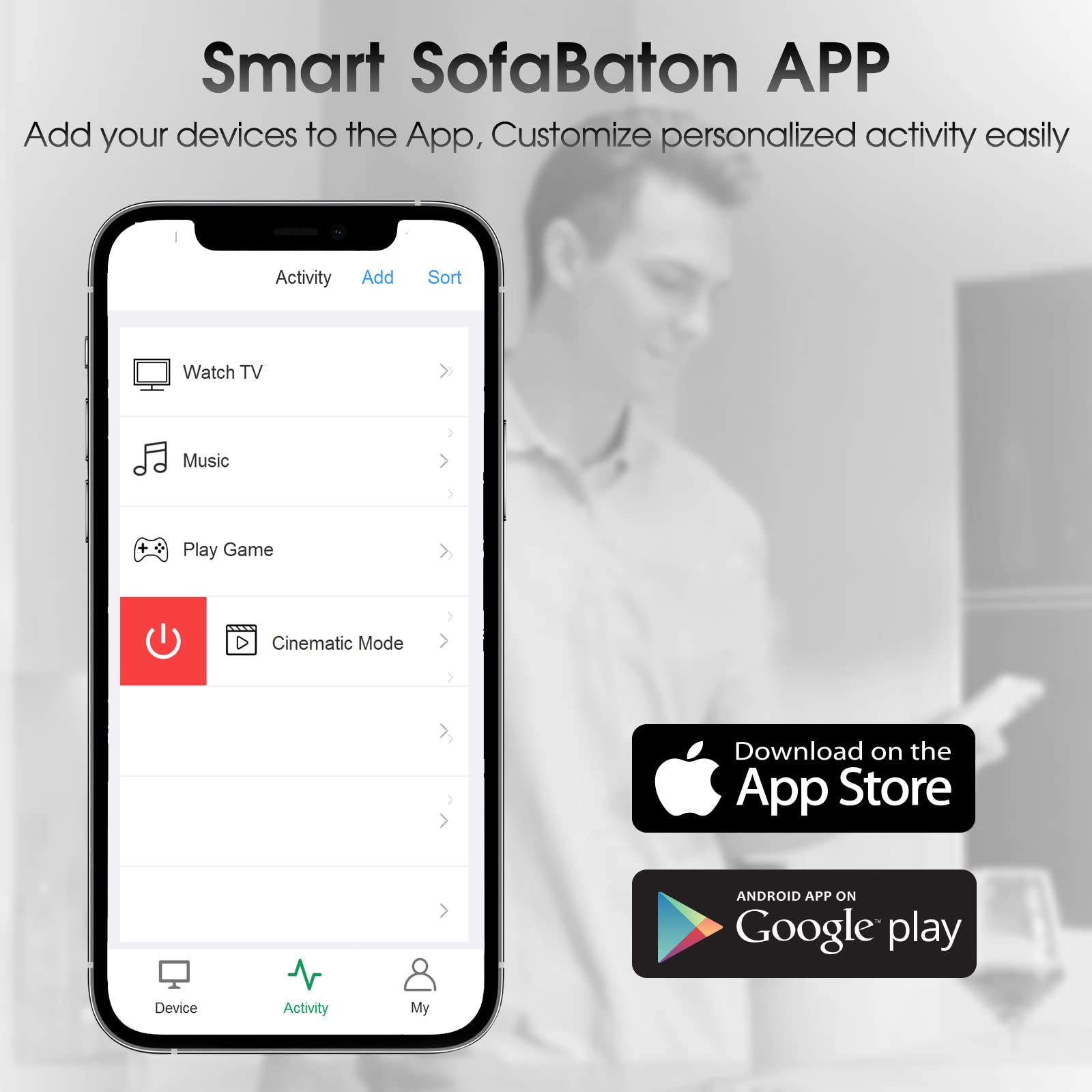 Sofabaton X1 Universal Remote Control With Hub And App All In One Smart