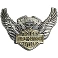 Amazon.com: Harley-Davidson 1.5 in. Bar & Shield Winged Motor Pin ...