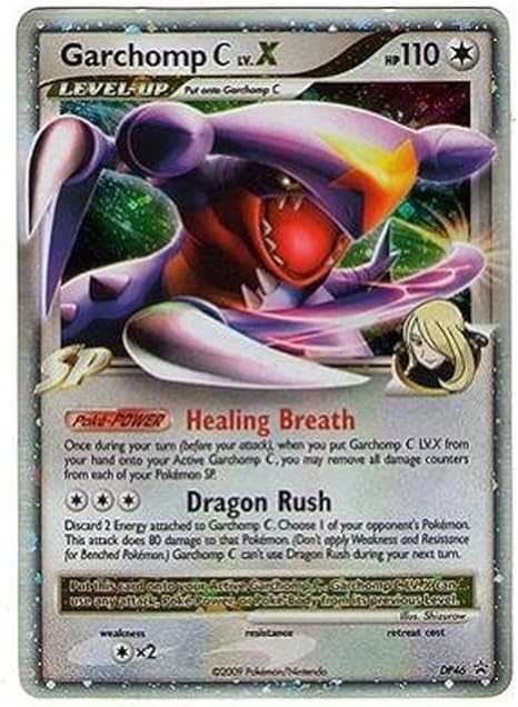 Amazon.com: Pokemon Platinum Garchomp C Lv. X DP46 Promo Card [Toy ...