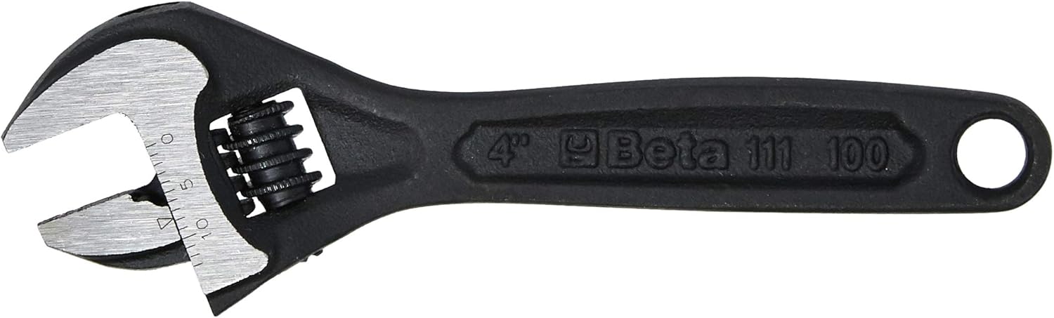 Beta 1110210 Model 111 N100 Adjustable Wrench with Scales, Phosphatized ...